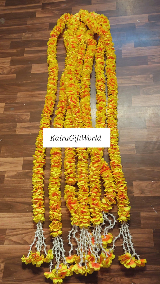 Yellow/Red floral hangings!!! – KairaGiftWorld