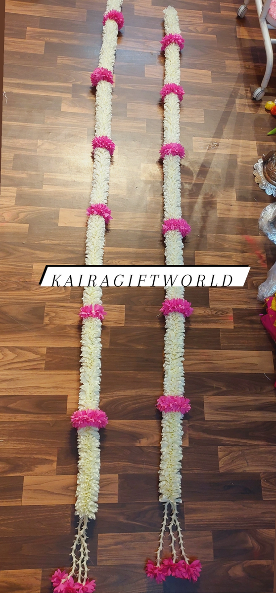 White/Pink Loop Garlands!!!Set of 2!!! – KairaGiftWorld
