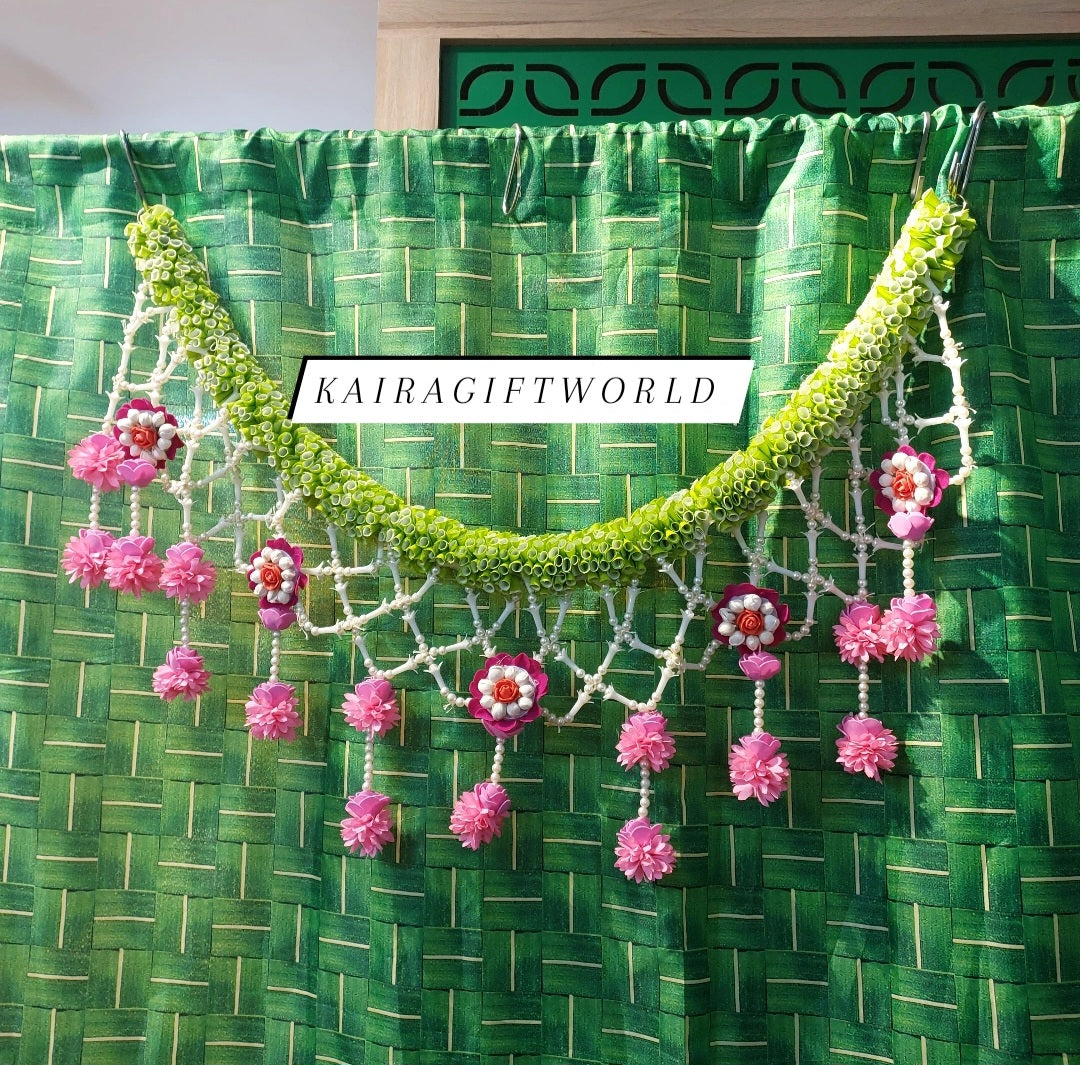 Green Floral Toran!!! – KairaGiftWorld