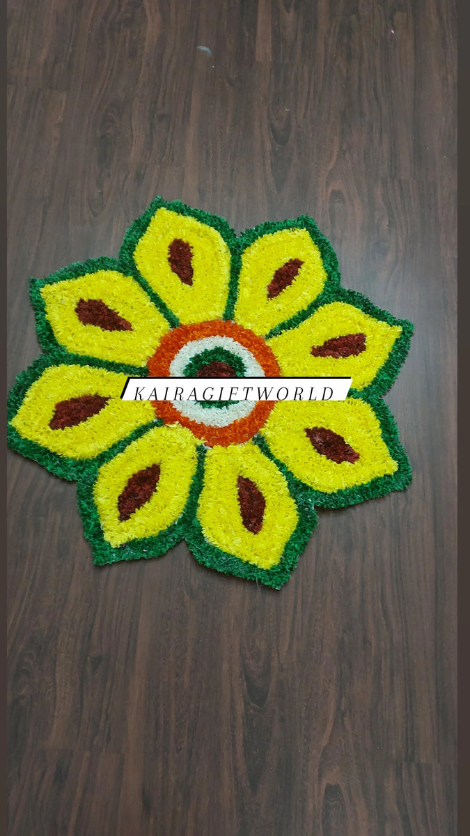 Rangoli Mat 2ft Size – KairaGiftWorld