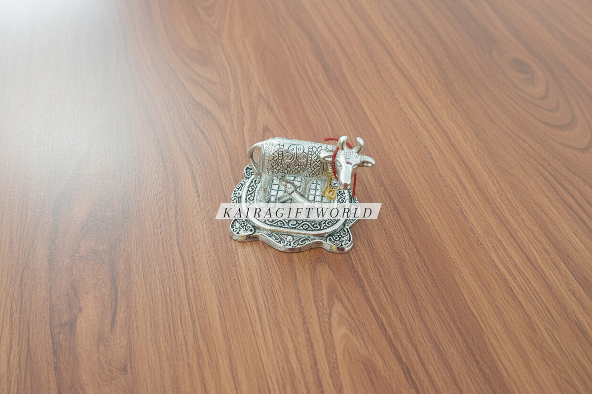 Silver Plated Cow&Calf - Design!!! – KairaGiftWorld