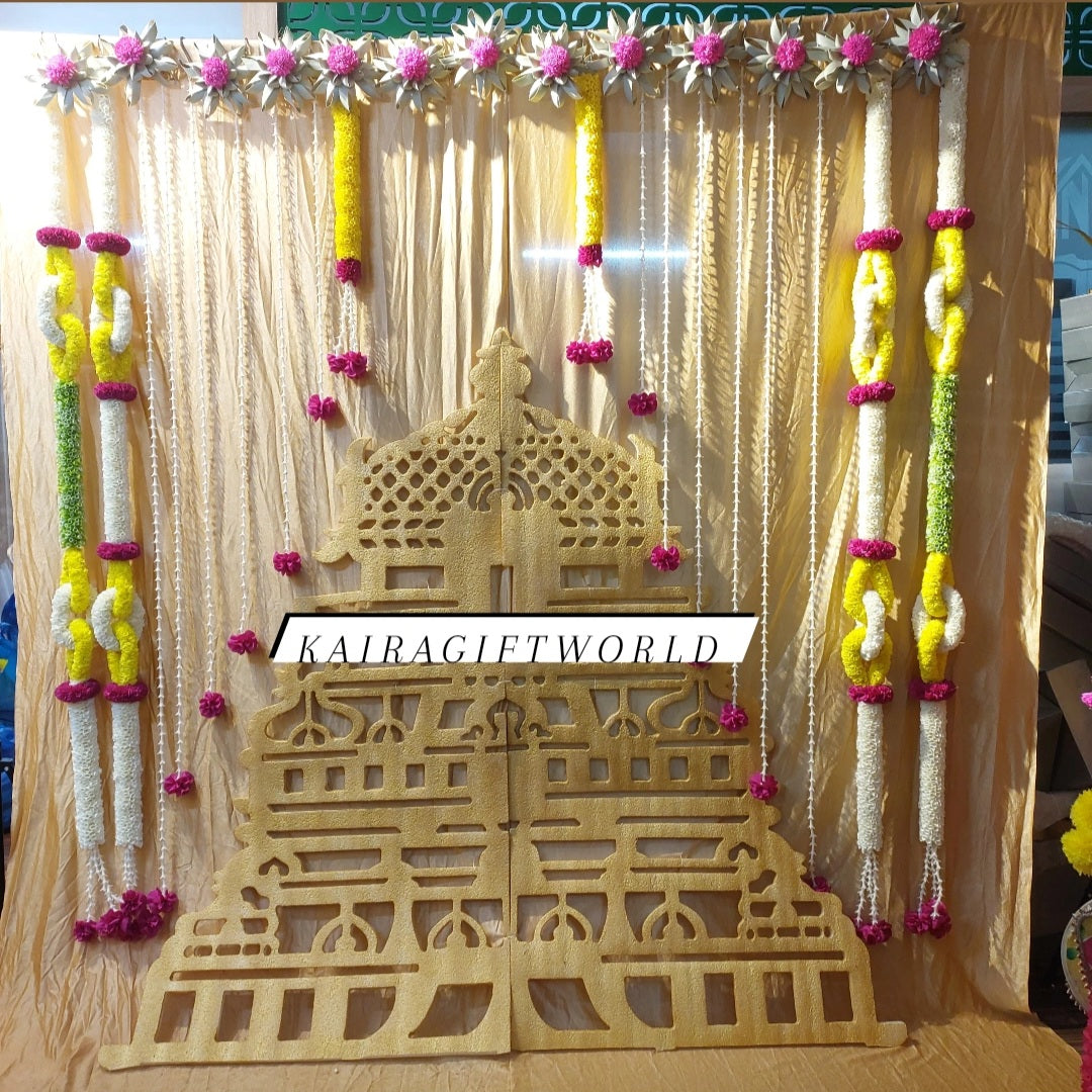 Temple Backdrop Design - 1 – KairaGiftWorld
