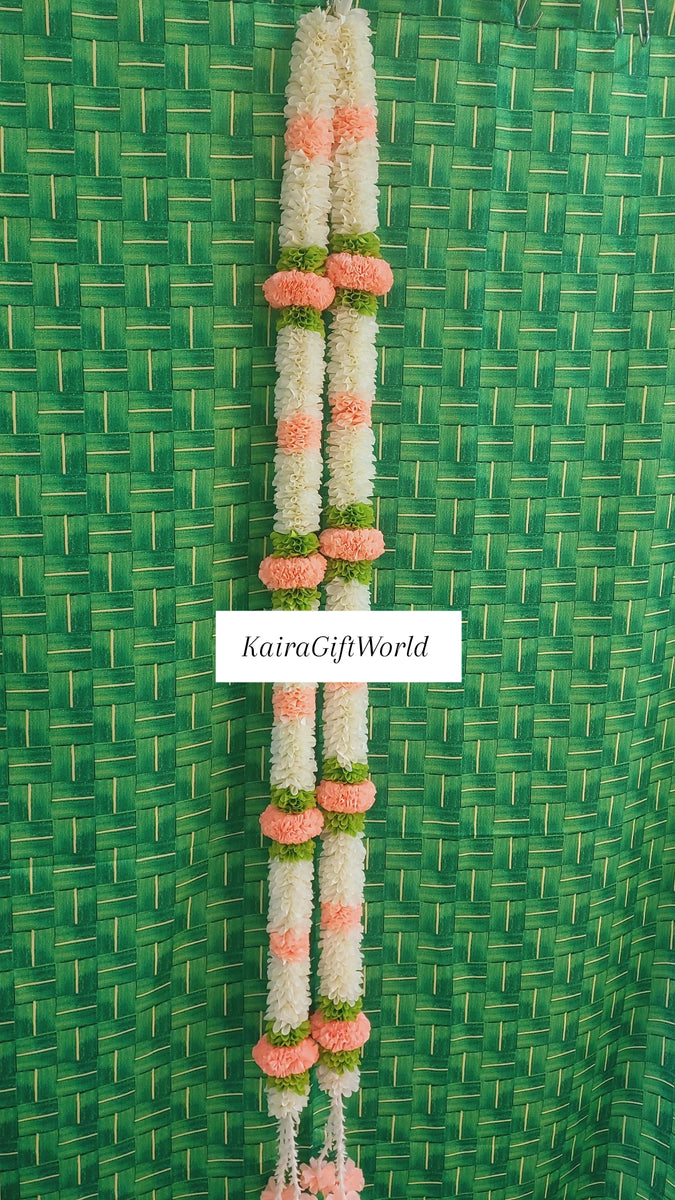 Peach Loop Garlands!!!Set of 2 !!! – KairaGiftWorld
