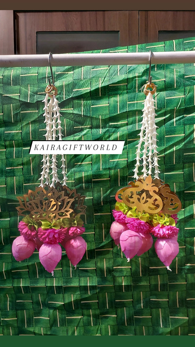 Lotus Bud Gold Strings – KairaGiftWorld