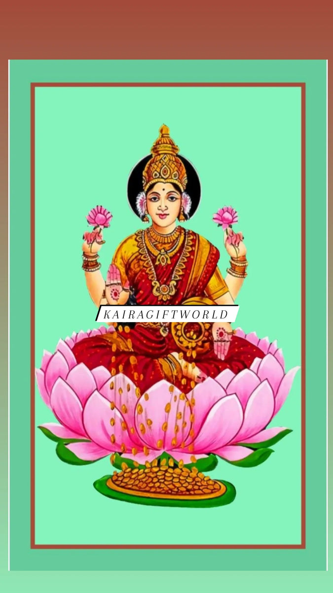 Lakshmi Devi Backdrop – KairaGiftWorld