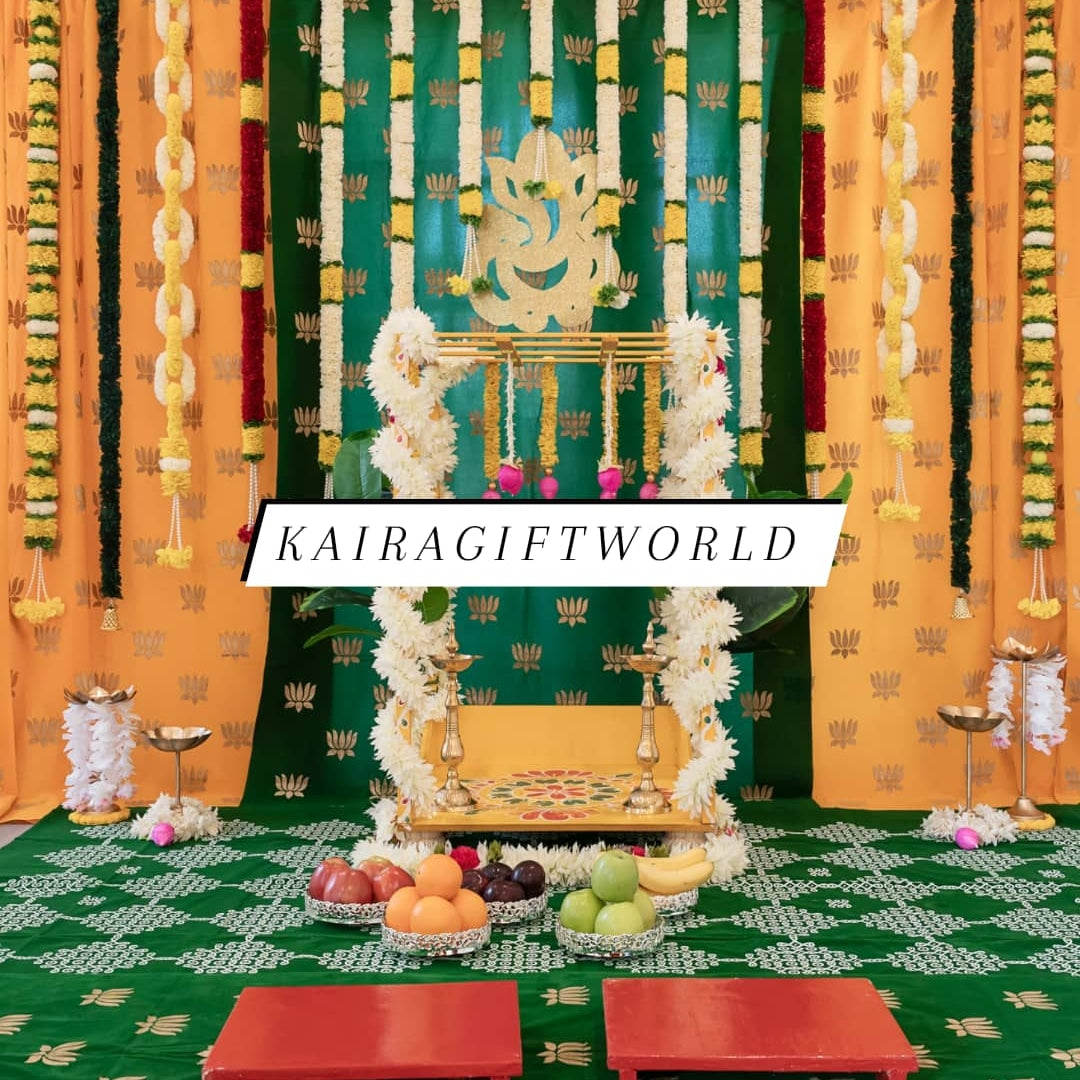 Ganesha Kolam Backdrop Set!! – KairaGiftWorld